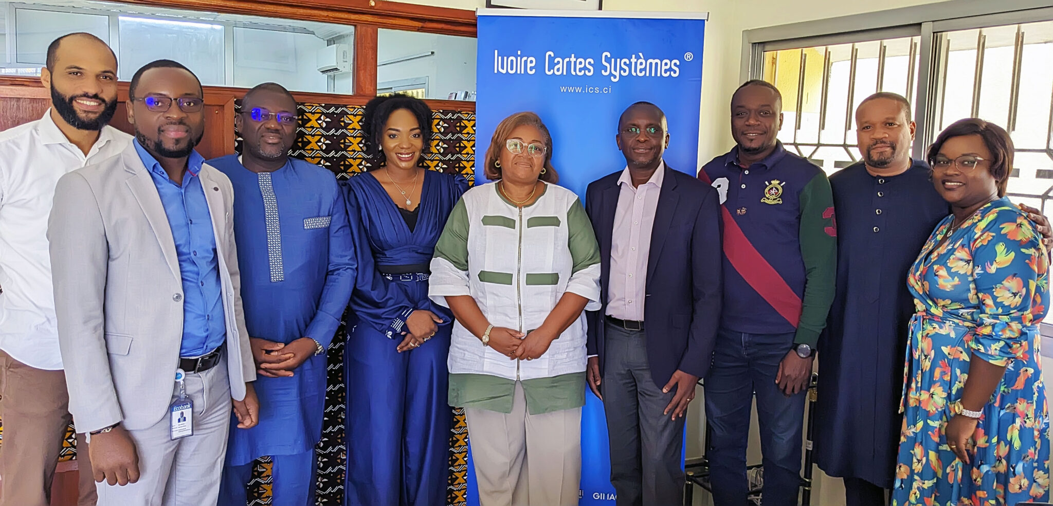 Visite partenaire ECOBANK – Ivoire Cartes Systèmes